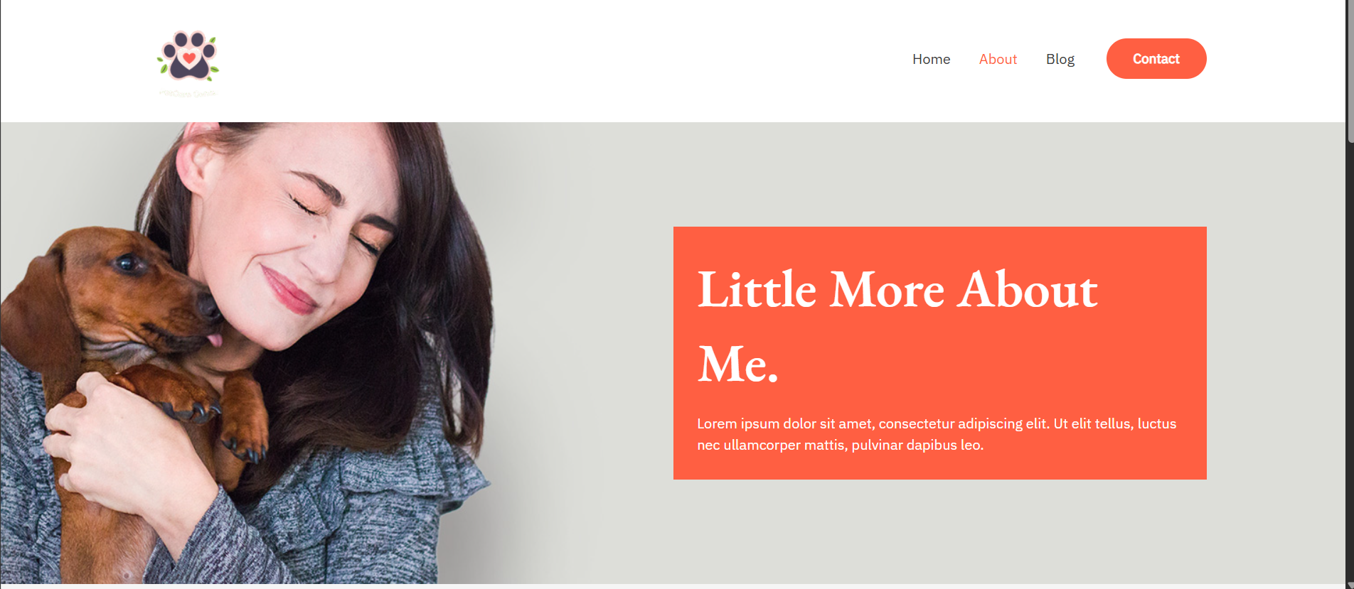 PetCare – WordPress Website